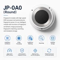 China JP-0A02 Press Type Capacitive Fingerprint Sensor Module 192×192 Pixel 508DPI USB UART Interface 500 Fingerprint Storage for Access Control Lock for sale