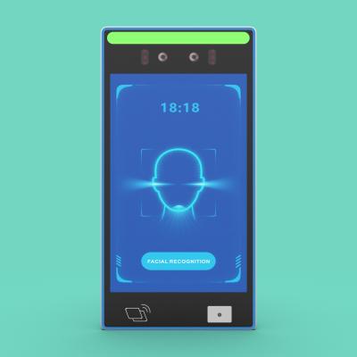 China 8 Inch Facial Recognition Access Control with QR Scanner & Card Reader for sale