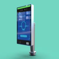 China 8 Inch Biometric Turnstile Access Control with QR & RFID Reader for sale