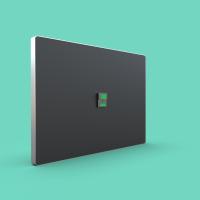 China 21.5 Inch Face Recognition Access Control with Card for Wall for sale