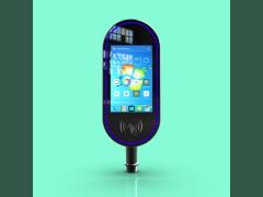 JP182 8-Inch Pedestrian Turnstile Linux System Facial Recognition and Card Access Control Device