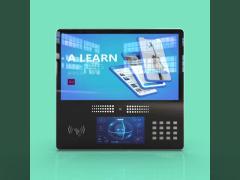 JP1801 18.5+7-Inch Dual-Screen Face Recognition Access Control Terminal Supports face recognition, fingerprint, and card identification