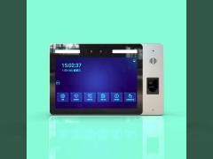 JP1110 Horizontal Wall-Mounted Finger Vein & Face Recognition 10.1-inch Biometric Face Scanner Access Control Terminal