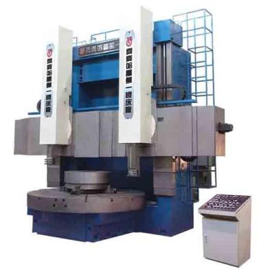 China double column cnc vertical lathe for sale