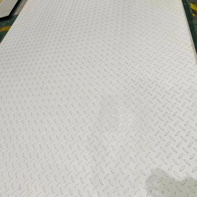 China 304 Stainless Steel Checkered Plate 3.0mm - 8.0mm Hot Rolled for sale