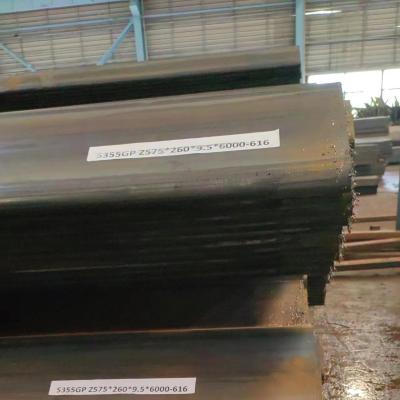 China 600X355X7 U Z Shape Type Sy295 Sy390 Hot Rolled Mild Interlocking Larsen Profile Structural Carbon Steel Sheet Pile for sale