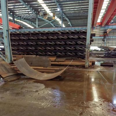 China Hot Rolled Steel Sheet Pile / U Type Z Type  Thickness 2.0 - 14.0mm for sale