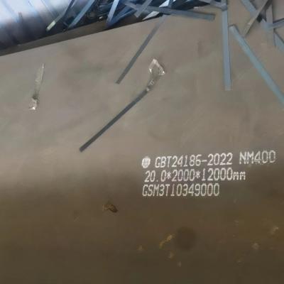 Cina Placca di acciaio resistente all'abrasione AR400 AR500 AR600 Placca laminata a caldo resistente all'usura in vendita
