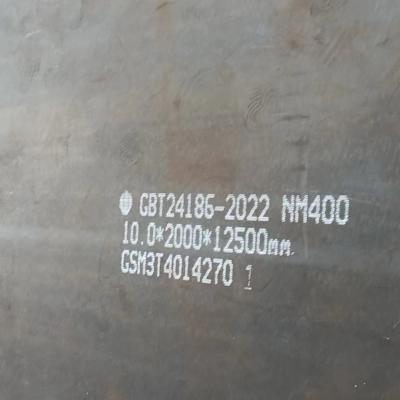 Cina NM400 resistente all'usura AR400 Hardox 400 piastra di acciaio / piastra di acciaio laminata a caldo per industria pesante in vendita