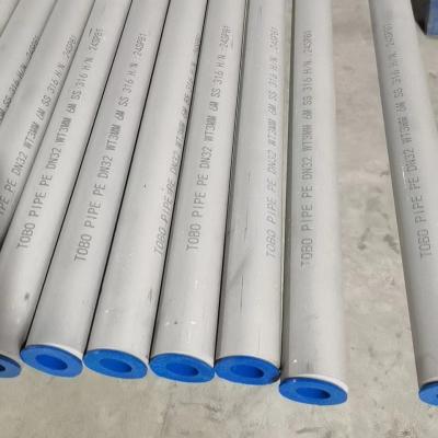 China ASTM A312 TP316L Seamless and Wleded Stainless Steel Pipe Tube in 6m Length for sale