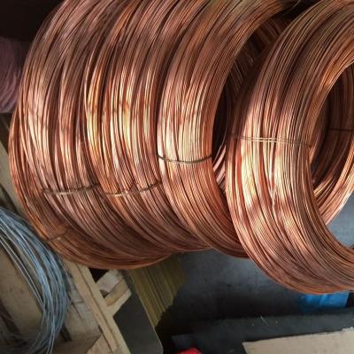 Cina 990,9% di filo di rame morbido puro 8 calibro/ 3,25 mm di diametro 19,5 piedi / 6m 1 libbra bobina in vendita
