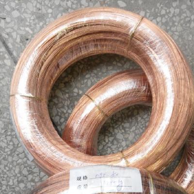 中国 10 AWG 裸銅線 25 Ft コイル シングル固体銅線 99.9% 純銅 販売のため