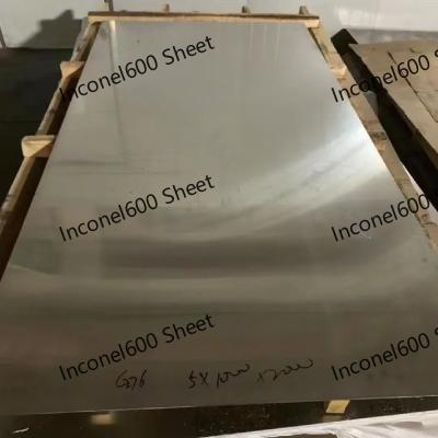 China Inconel 600 Plate Sheet UNS N06600 Thickness 0.5 - 16.0mm 4ft*8ft /5ft*10ft for sale