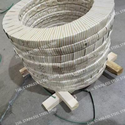 Cina 316L / 1.4404 Strisce di acciaio inossidabile tagliate in lunghezza o bobine dimensioni personalizzate in vendita