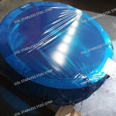 Cina Strisce sottili in acciaio inossidabile 316L a basso tenore di carbonio, lamina in acciaio inossidabile 0,05-0,5 mm in vendita