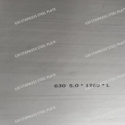 Cina Lamiera in acciaio inossidabile 630 ad alta durezza, spessore 1,0 - 6,0 mm ASME SA240 in vendita