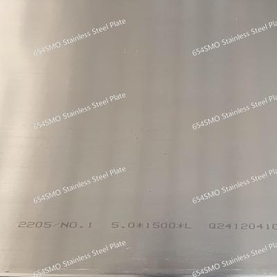 Cina Placca di acciaio inossidabile ad alta purezza 654SMO per i settori della produzione di energia chimica marina in vendita