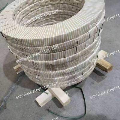 China Stainless Steel Strip Coil SA240 JIS G4305 SS Strip Stainless Steel Belt for Packing for sale