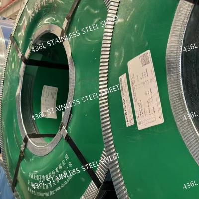 China Cold Rolled 436L Stainless Steel Sheet 0.5 - 3.0mm Thickness For High-Temperature Environments for sale