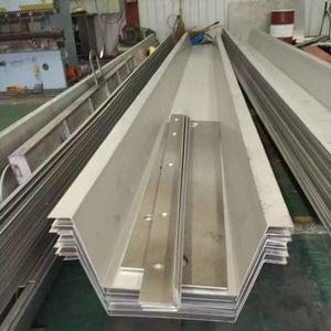 China Grade 304 316L Cold Rolled Bright Surface Stainless Steel Gutter for Water Drainage for sale