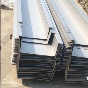 China Cold Rolled Bright Surface Stainless Steel Roof Gutter with Custom Cutting Options for sale