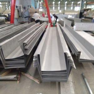 China 304 316 Stainless Steel Water Gutter Cold Rolled for Construction for sale