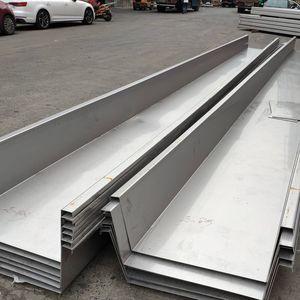 China Easy to Install Grade 304 Stainless Steel Rain Water Gutter Cold Rolled for Custom Applications for sale