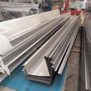 China 304 Stainless Steel U Shape Rain Water Gutter with Cold Rolled Bright Surface for sale