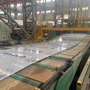 China Gold Hairline Finish Anti-Finger Print Cold Rolled Stainless Steel Sheet SS Sheet for sale