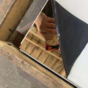 China Black Mirror Finish SS 304 Stainless Steel Sheet Cold Rolled 1220*2440mm for sale