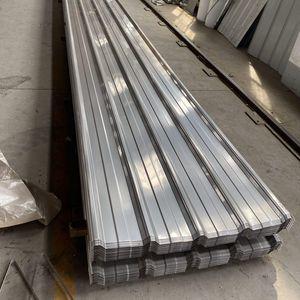 China Grade 304 Stainless Steel Corrugated Roofing Sheet with 0.4mm-2.0mm Thickness and Custom Sizes for sale