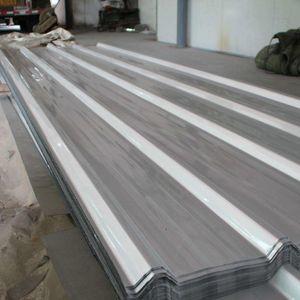 China 0.5mm Thickness Cold Rolled Corrugated Stainless Steel Sheet Custom Sizes Roofing Panel for sale