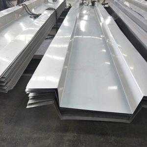 China 304 Stainless Steel Cold Rolled Bright Surface Roofing Gutters for Rain Clearing for sale