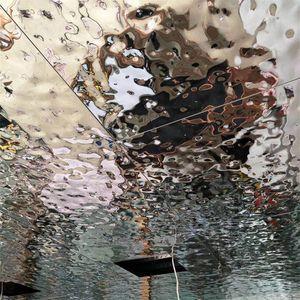 China 0.3 - 3.0mm Thickness Polished Surface PVD Coated Water Ripple Stainless Steel Sheet for Decorative Applications for sale