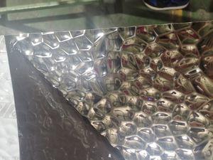 China 304 Stainless Steel Cold Rolled Polished Surface Embossed Checkered Plate for Press Stamping for sale
