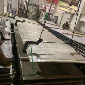 China Anti-Finger Print Hairline Finish PVC Film Coated 430 Stainless Steel Sheet for Elevator for sale