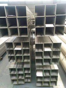 China 304 Stainless Steel Square Pipe SUS304 with Polished Surface Welded Technique and OD 6-630mm for sale