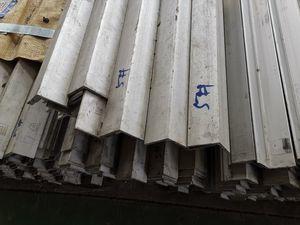 China SS316 Stainless Steel Angle Bar 250*100*10mm with 6m Length for Structural Applications for sale