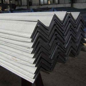 China Hot Rolled 201 304 316L 321 Stainless Steel Angle Bar with Pickling Surface in 30*30-100*100mm Sizes for sale