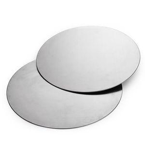 China 201 Grade Cold Rolled Stainless Steel Circle with BA Surface for Kitchen Utensils for sale