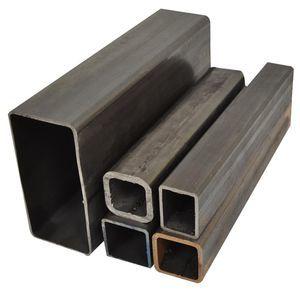 China Black Surface Treatment Square Steel Pipe SS400 S275JR S355JR in 30*30-500*500 Sizes for sale