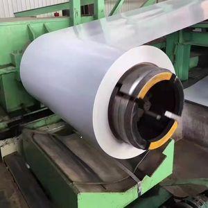 China White Aluminum Prime Prepainted Galvanized Steel Coil ASTM A213 1000mm 1250mm PPGI Steel Coil for sale