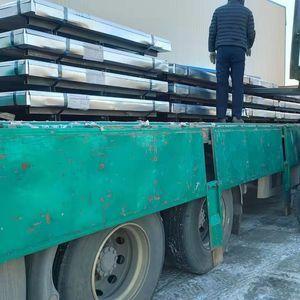 China Container Plate Galvanized Steel Sheet DX51D+Z with Slit Edge and 1220*2440mm Specification for sale