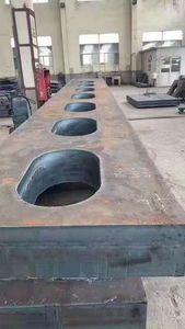 China EN10025 Standard Hot Rolled S275JR S355JR S355J0 SS400 Structural Steel Plate Cutting to Circle for sale