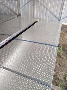 China 6mm Thick 2400*1200mm Sized A36 Galvanized Mild Steel Chequered Plate Checkered Plate for sale