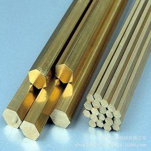 China Anti Wear Copper Hex Bar with 24mm Diameter and ASTM Standard Brass Solid Rod for sale
