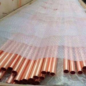 China Seamless Copper Tube Pipe ASTM B587 Standard with 0.1mm - 60mm Thickness Non-alloy Copper for sale