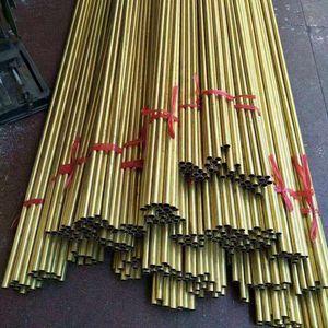 China Large Diameter Thin Wall Brass Tube C2600 C2680 C2700 C2800 Hollow Brass Pipe for sale
