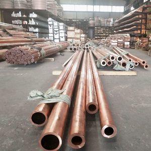 China C11000 Pure Copper Pipe Tube ASTM Standard with Diameter 10 - 300mm for sale