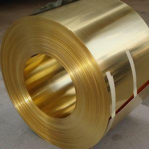 China CuZn30 CuZn40 Copper Coil Sheet 0.5mm Thickness for Decorative and Construction Applications for sale